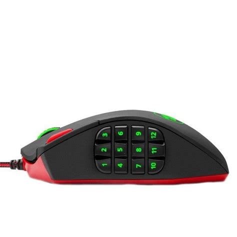 Мишка Gaming Redragon Perdition 3, 12400 DPI, 19 бутона, Черен - eMAG.bg