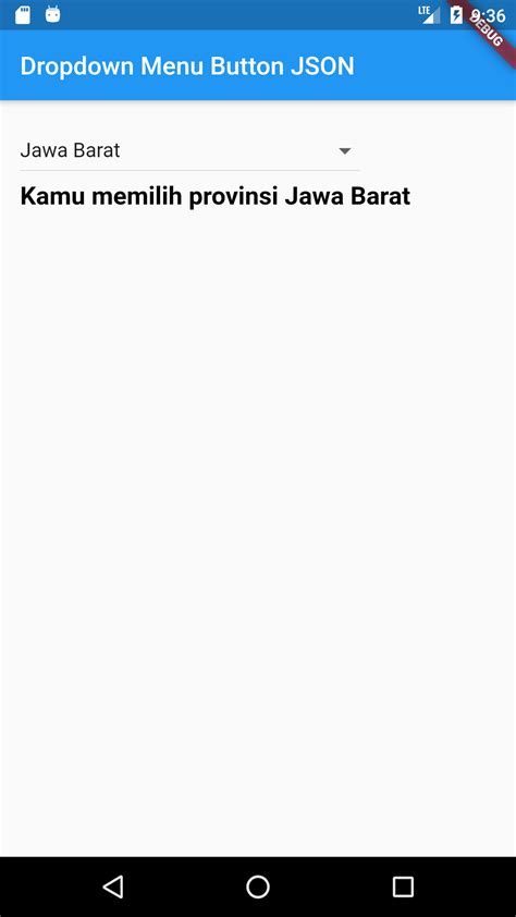 Flutter Dropdown Menu From Rest API UDACODING