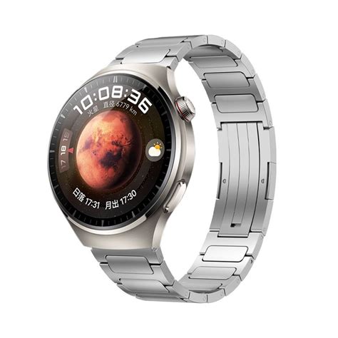 титановый ремешок 22 мм для HUAWEI WATCH 4 Pro/ Ultimate GT2 GT3 Pro 46 ...
