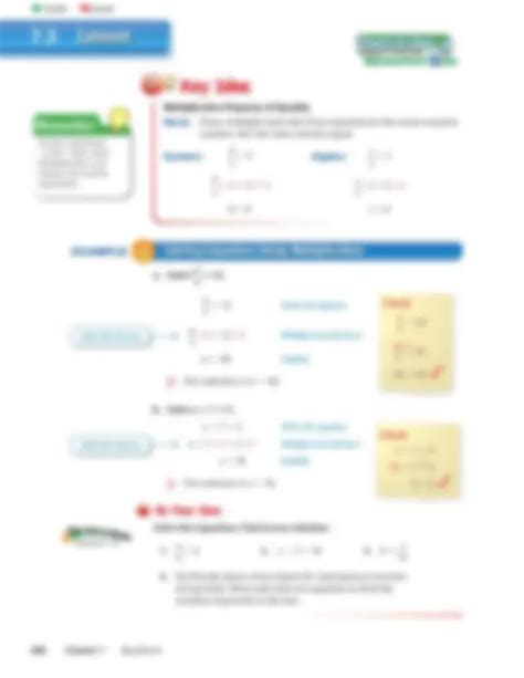 Solving Equations Using Multiplication Or Division 73 Lecture Notes