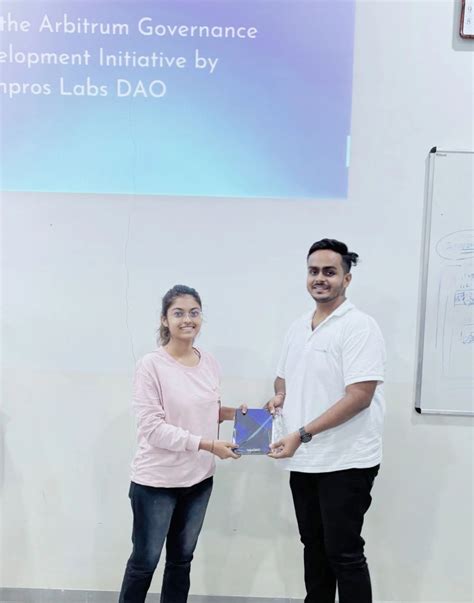 drashti chag on linkedin blockchain web3 dao arbitrum