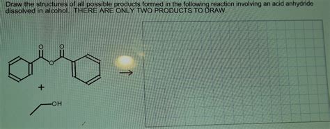 Solved Draw the structures of all possible products formed | Chegg.com