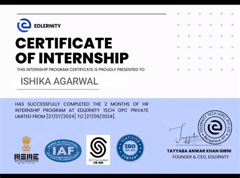 Ishika Agarwal On Linkedin Internship Experience Certificateofcompletionofinternship