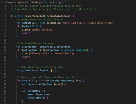 Custom Script For Exporting Ae Tracking Data With Text Skewdistortion