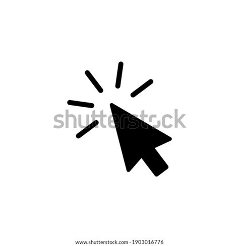 Cursor Click Icon Mouse Click Icon Stock Vector Royalty Free 1903016776 Shutterstock
