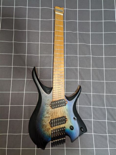 Nk Headless 7 String Guitar Electric Guitar With Gig Bag Hobbies