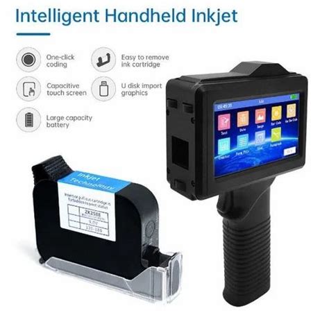 mild steel 20 piece min portable batch coding printer at rs 14500 in