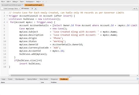 trigger testclass codecoverage coming in codecoverage section