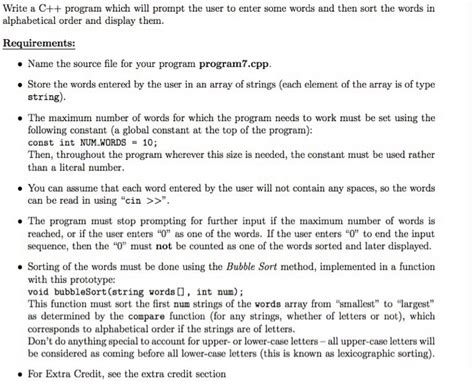 Solved Write A C Program Which Will Prompt The User To
