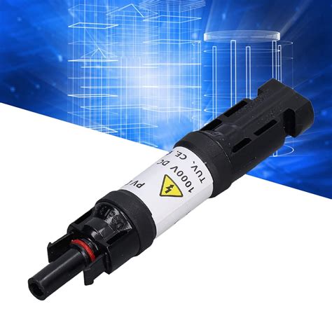 Buy Pv Fuse Connector 1000v Dc Solar Pv Diode Connector Male Female Ip67 Waterproof Panel Cable