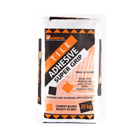 Supergrip Porcelain Fix Tile Adhesive 20KG Tileit SA