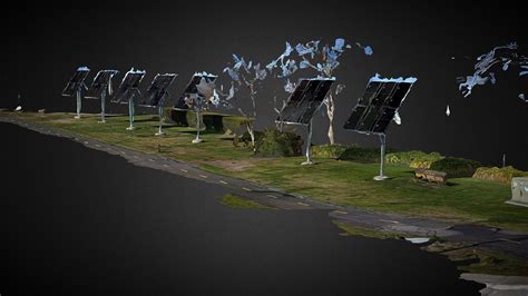 Solar Array Scan Palo Alto Download Free 3d Model By Scottanderson