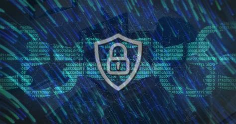 Image Of Data Processing And Security Padlock Over Woman Using Laptop Stock Image Image Of