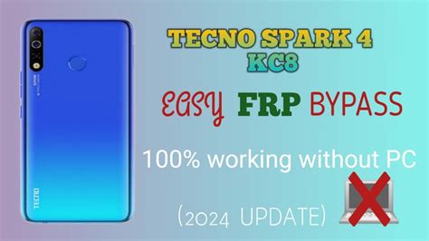 TECNO SPARK FRP BYPASS WITHOUT PC TECNO KC YouTube