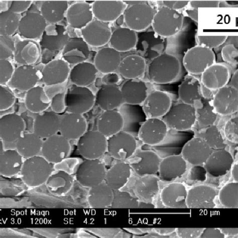 Sem Micrographs Showing Fracture Surface Of The Fabricated Cmc