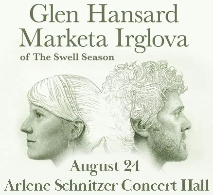 Glen Hansard And Marketa Irglová At Arlene Schnitzer Concert Hall Events