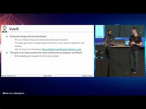 Devoxx Talk Jhipster 5 Whats New And Noteworthy From Devoxx Class