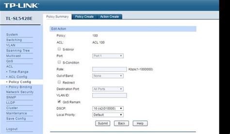 How To Configure The QoS Based On IP And MAC By ACL Smart Switch TP Link