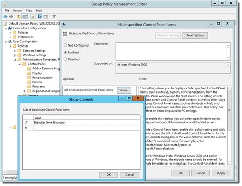 How To Disable Bitlocker With Group Policy 4sysops
