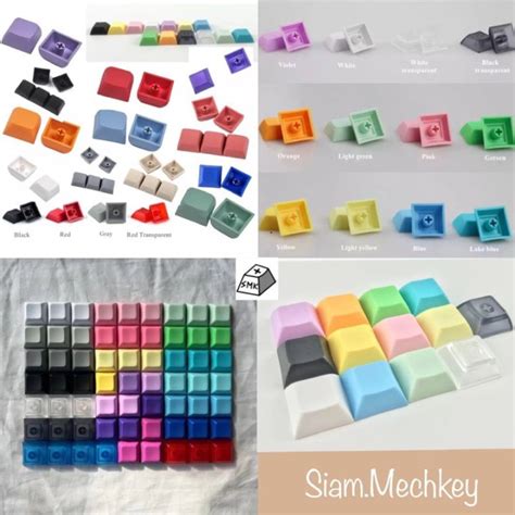 พรอมสง ของแท 52ส คยแคปใส คยแคปส คยแคปเปลา PBT DSA XDA profile blank keycap ไมพมพ