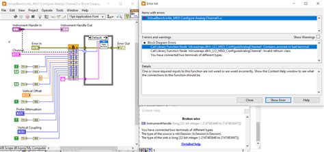 solved virtualbench ni vis call library function node broken input