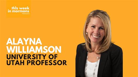 Alayna Williamson University Of Utah Professor Youtube