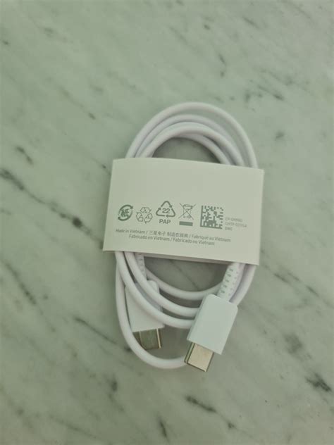 Samsung Original Type C Cable Mobile Phones Gadgets Mobile Gadget Accessories Chargers