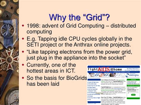 Ppt Workflow Systems In Bioinformatics And The Bioinformatics Educational Grid Powerpoint