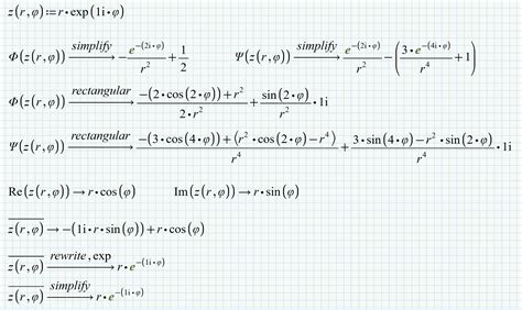 Solved Symbolic Operations With Complex Functions Conjug Ptc