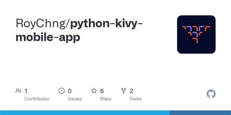 GitHub RoyChng Python Kivy Mobile App