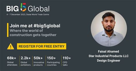 Faisal Ahamed On Linkedin Big 5 Global