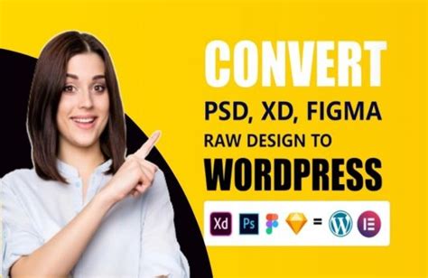 Convert Psd Figma Xd Html To Wordpress Website Legiit
