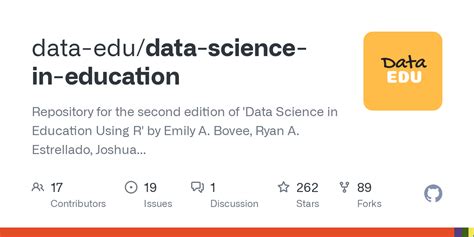 GitHub Data Edu Data Science In Education Repository For The Second Edition Of Data Science