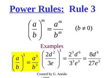 Powerpoint Multiplying Monomials Lesson By Gina Antidormi TPT