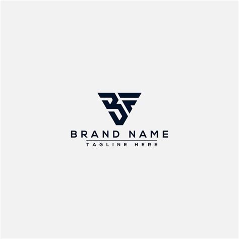 Modèle De Conception De Logo Bf Fb élément De Marque Graphique