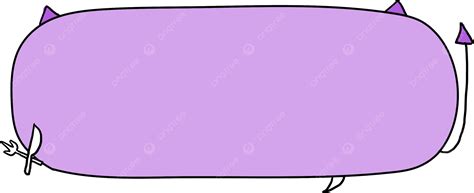 손으로 그린 만화 악마 일러스트 테두리 대화 상자 손으로 그린 대화 대화 상자 귀여운 대화 Png 일러스트 및 Psd 이미지 무료 다운로드 Pngtree