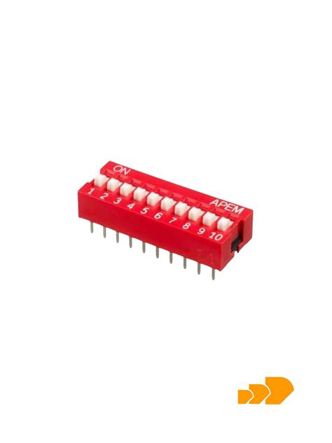 Dip Swtich 10 Pines Piqoa