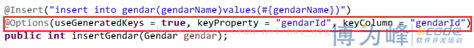 Mybatis的options注解 Csdn博客