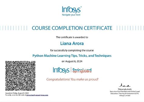 excited to share that i ve just completed the python machine learning