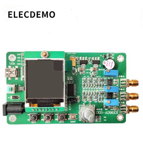 AD9851 High Speed DDS Module Function Signal Generator With LCD Send Program Compatible With
