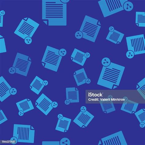 파란색 배경에 블루 공유 파일 아이콘 고립 된 완벽 한 패턴입니다 파일 공유 파일 전송 기호입니다 벡터 일러스트 0명에 대한