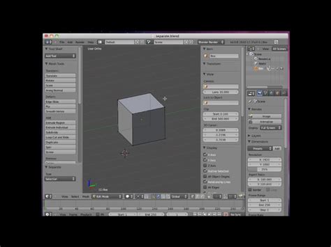 Separating Objects By Neal Hirsig Video Blenderheads ModDB