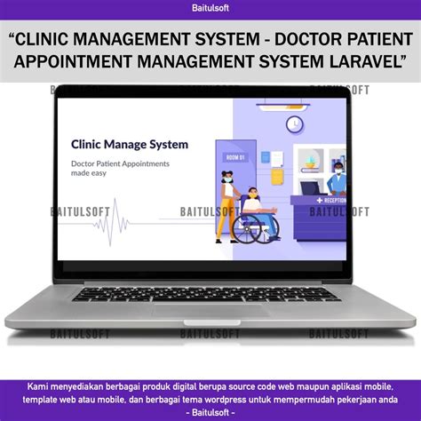 Jual Source Code Aplikasi Web Clinic Management System Doctor Patient