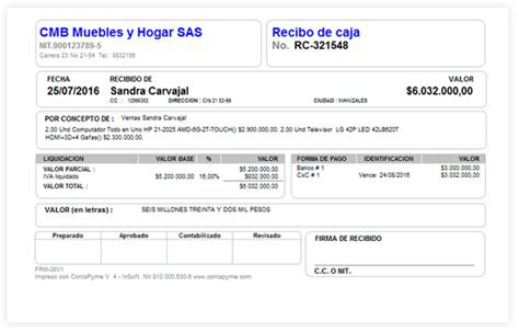 Documentos De Impresión Programa Contable Contapyme