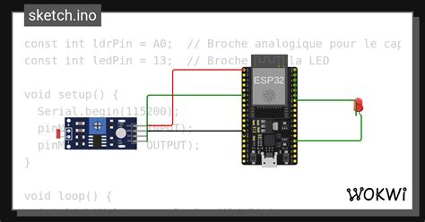 Système Déclairageoumar Copy Wokwi Esp32 Stm32 Arduino Simulator
