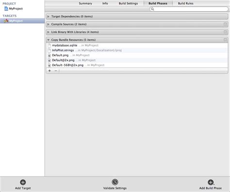 Use Custom Sqlite Database With Ios