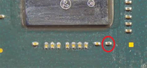 Capacitor On The Apu Of The Switch Oled Nintendo Switch Tronicsfix