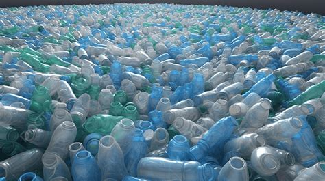 버려진 플라스틱 병의 우뚝 솟은 더미 재활용 및 환경 인식을 보여주는 3d 렌더링 플라스틱 재활용 플라스틱 쓰레기 플라스틱 폐기물 배경 일러스트 및 사진 무료 다운로드