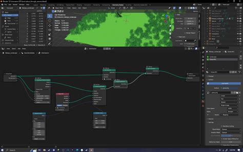 Glitched Texture With Geometry Nodes Materials And Textures Blender