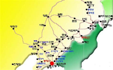 중국 압록강철교의 단동과 두만강의 도문대교 네이버 블로그